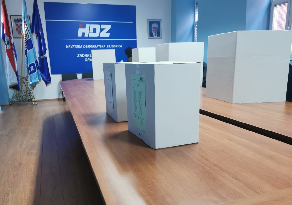REZULTATI UNUTARSTRANAČKIH IZBORA U HDZ-u ZADARSKE ŽUPANIJE - HDZ grada ...